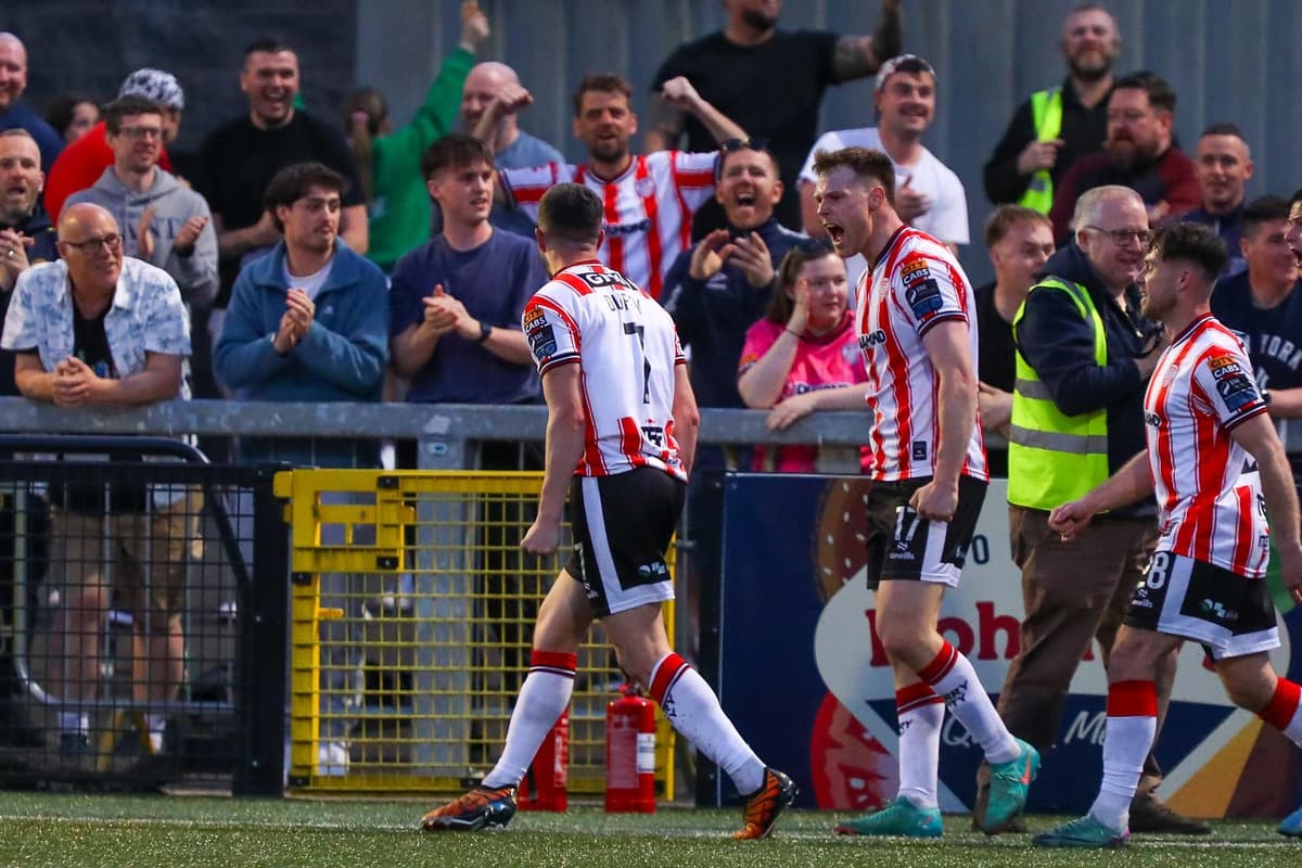 Michael Duffy nets late winner against Bohemians as Derry City close in ... Michael Duffy nets late winner against Bohemians as Derry City close in ...